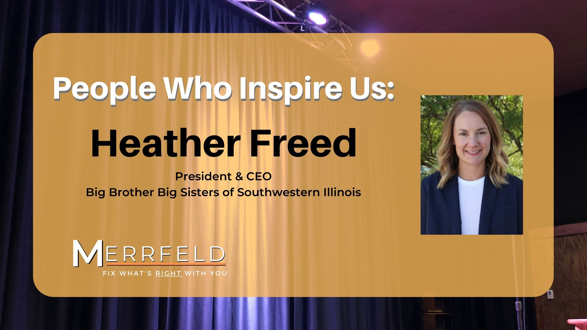 Heather Freed, President & CEO of Big Brothers Big Sisters of ...